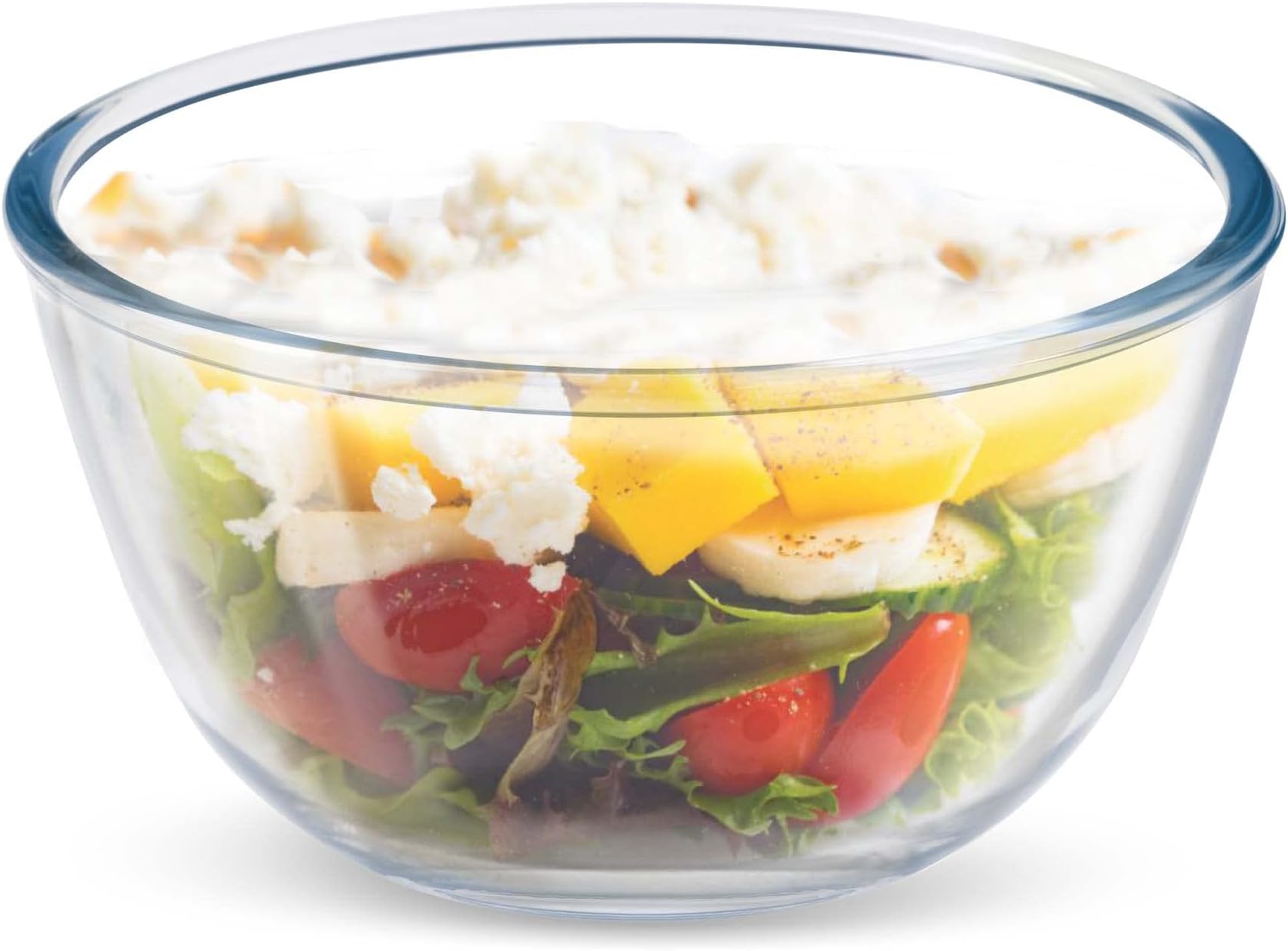 Buy Treo by Milton Glass Serving and Mixing Bowl Jelo Set of 3 (420 ml ...