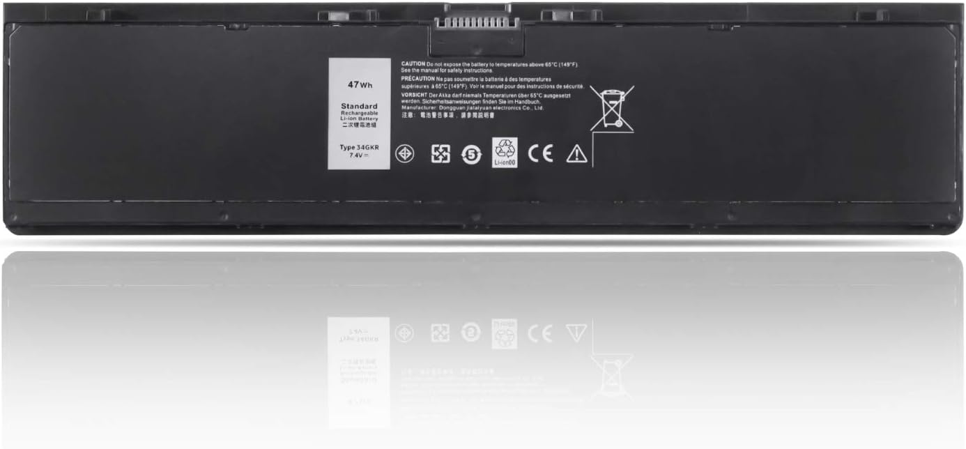 Amazon.com: POWERWOO 3RNFD Replacement Battery for Dell Latitude 14 ...