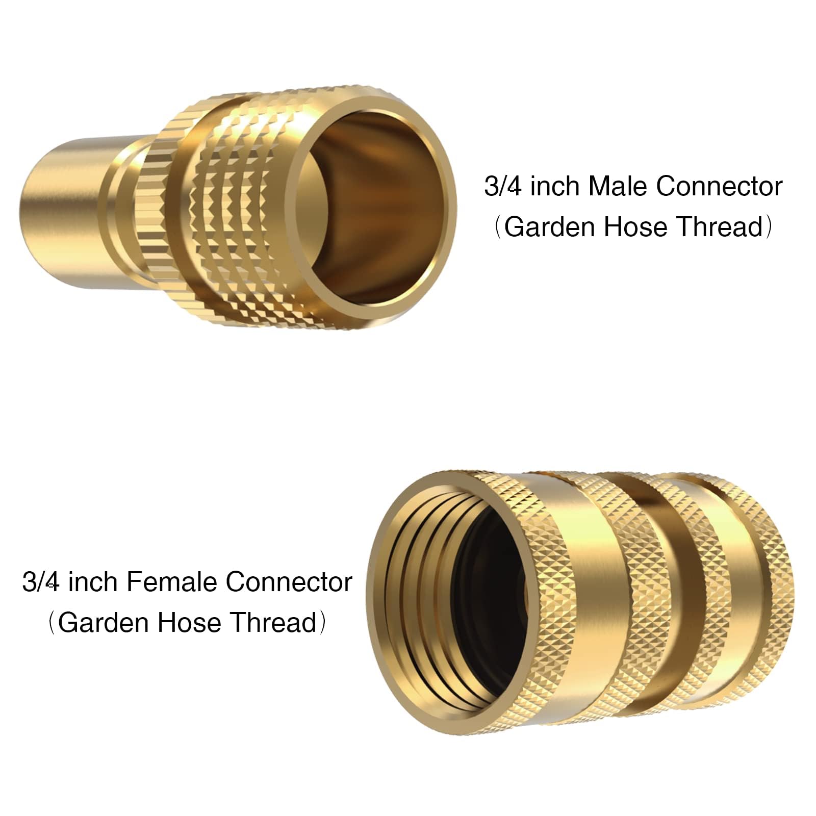 Snapklik.com : Quick Connect Hose Fittings, 3/4 Inch Garden Hose Quick ...