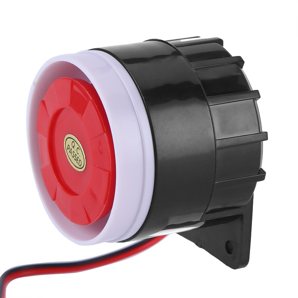 Alarming Horn, DC 12V Plastic And Metal Sound Speaker Alarm System Easy ...
