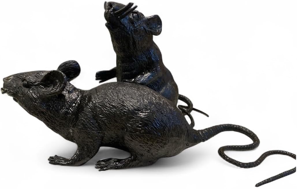 Amazon.com: Black Squeeky Plastic Rats/Mice : Home & Kitchen