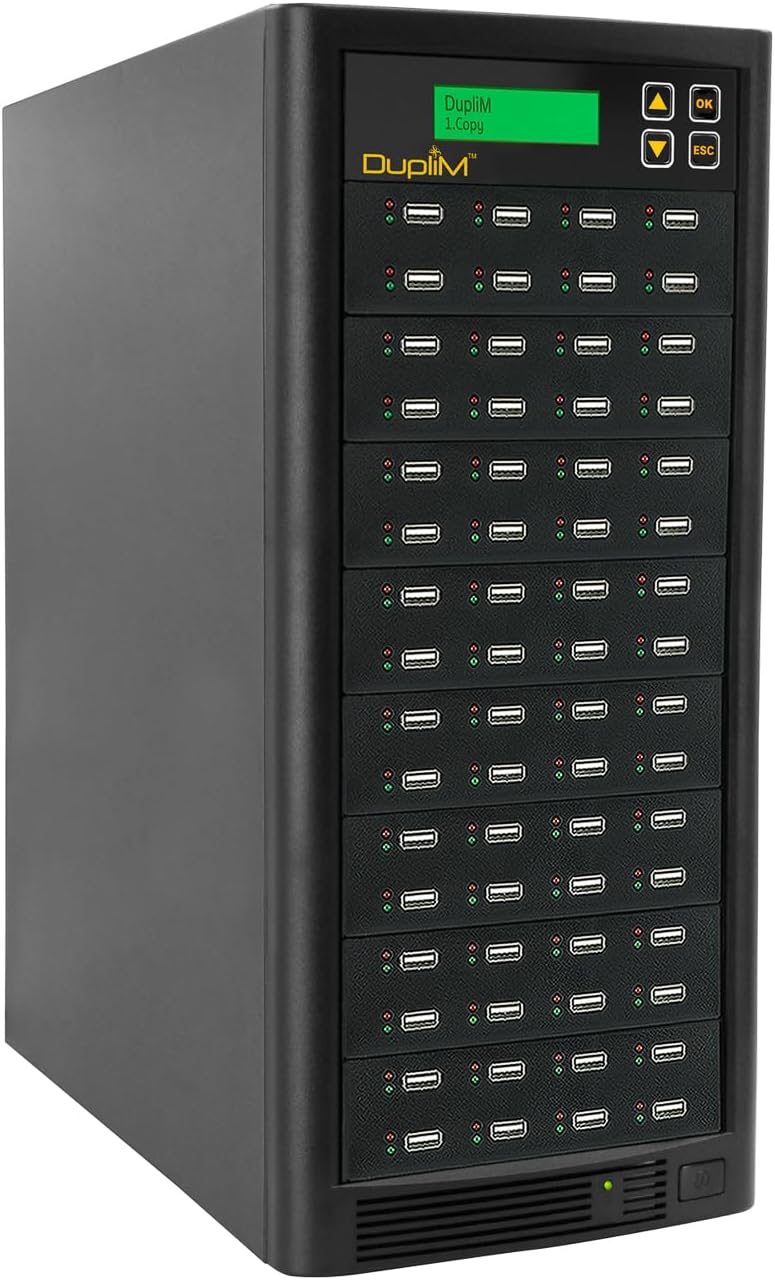 Amazon.com: DupliM 1:63 USB Flash Drive Duplicator Stand-Alone Cloner ...
