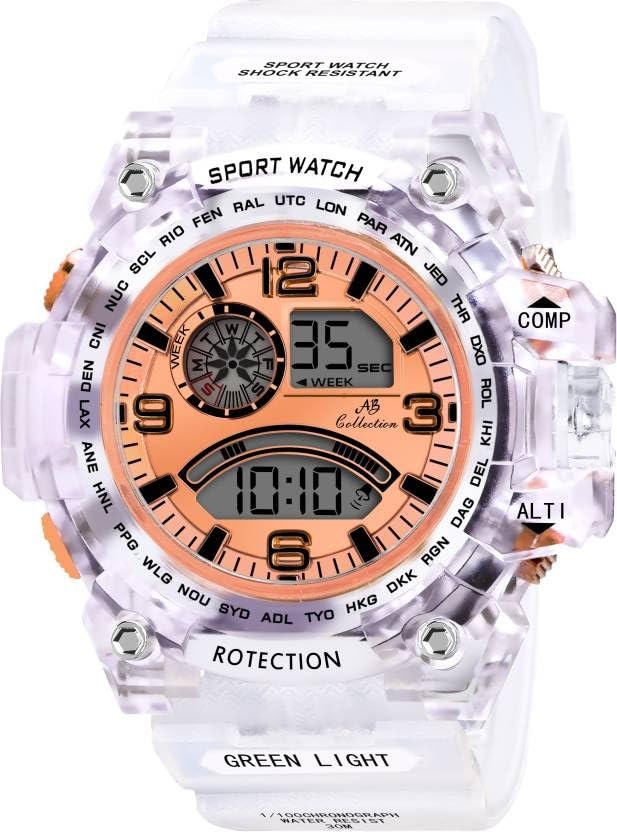 Buy AB Collection A Digital Watch Shockproof Multi-Functional Automatic ...