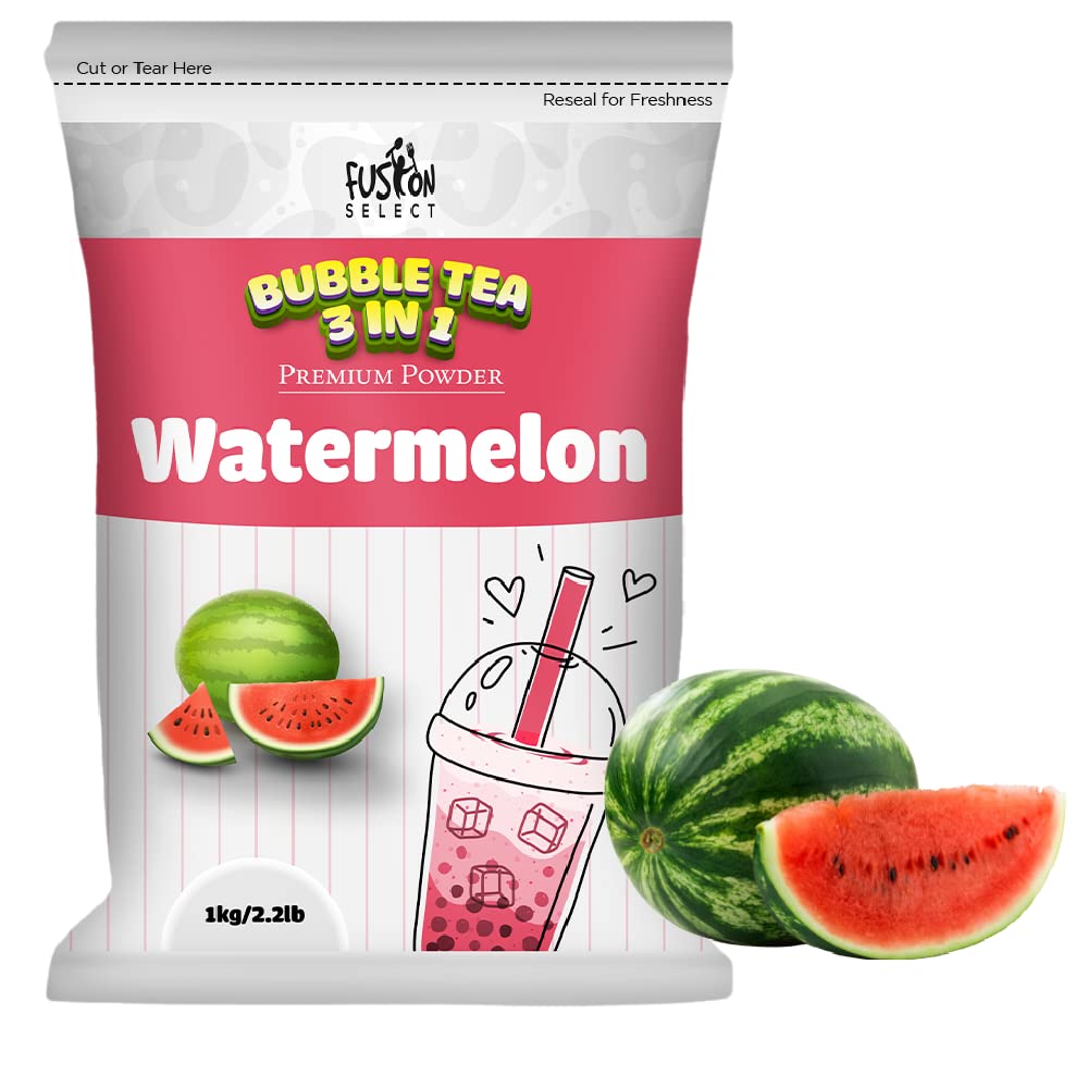 Amazon.com : Fusion Select 2.2lb Boba Tea Powder Watermelon Bubble Tea ...