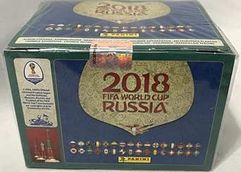 Amazon.com: 2018 Panini FIFA World Cup Russia Sticker Box (104 Packets ...