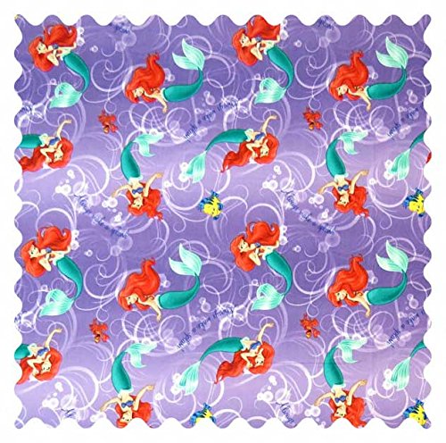 Amazon.com: SheetWorld Little Mermaid Fabric - By The Yard : Arts ...