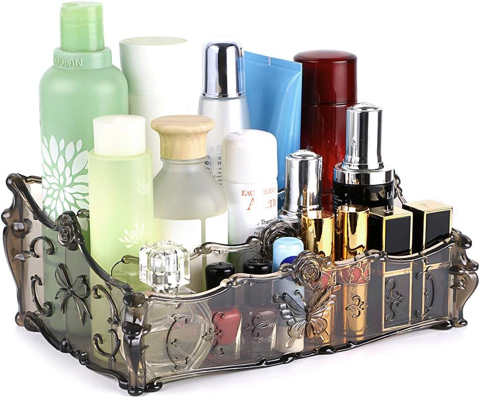 Amazon.com: Hipiwe 3 Slots Acrylic Makeup Organizers - Cosmetic Storage ...