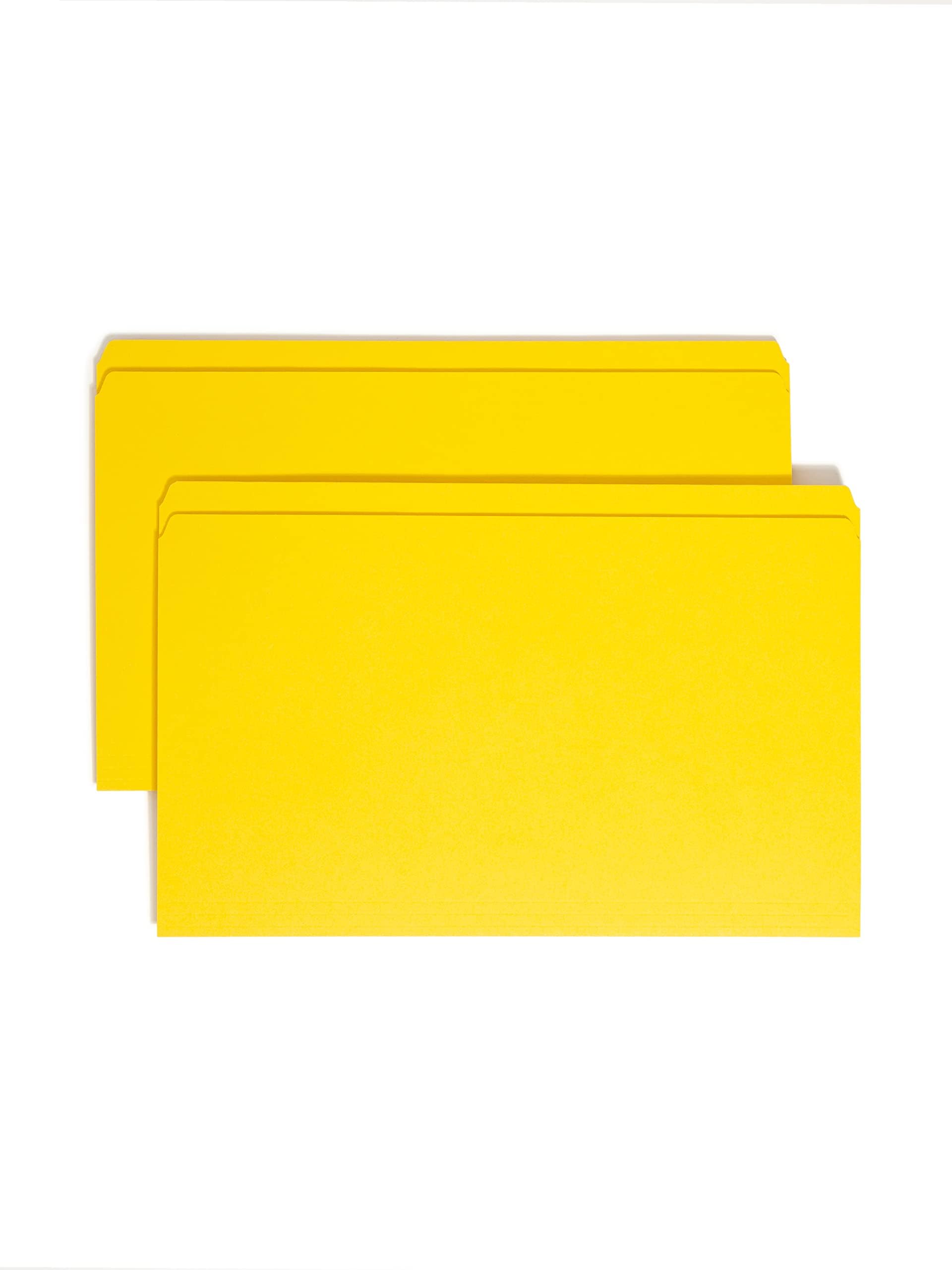 Amazon.com : Smead File Folder, Reinforced Straight-Cut Tab, Legal Size ...