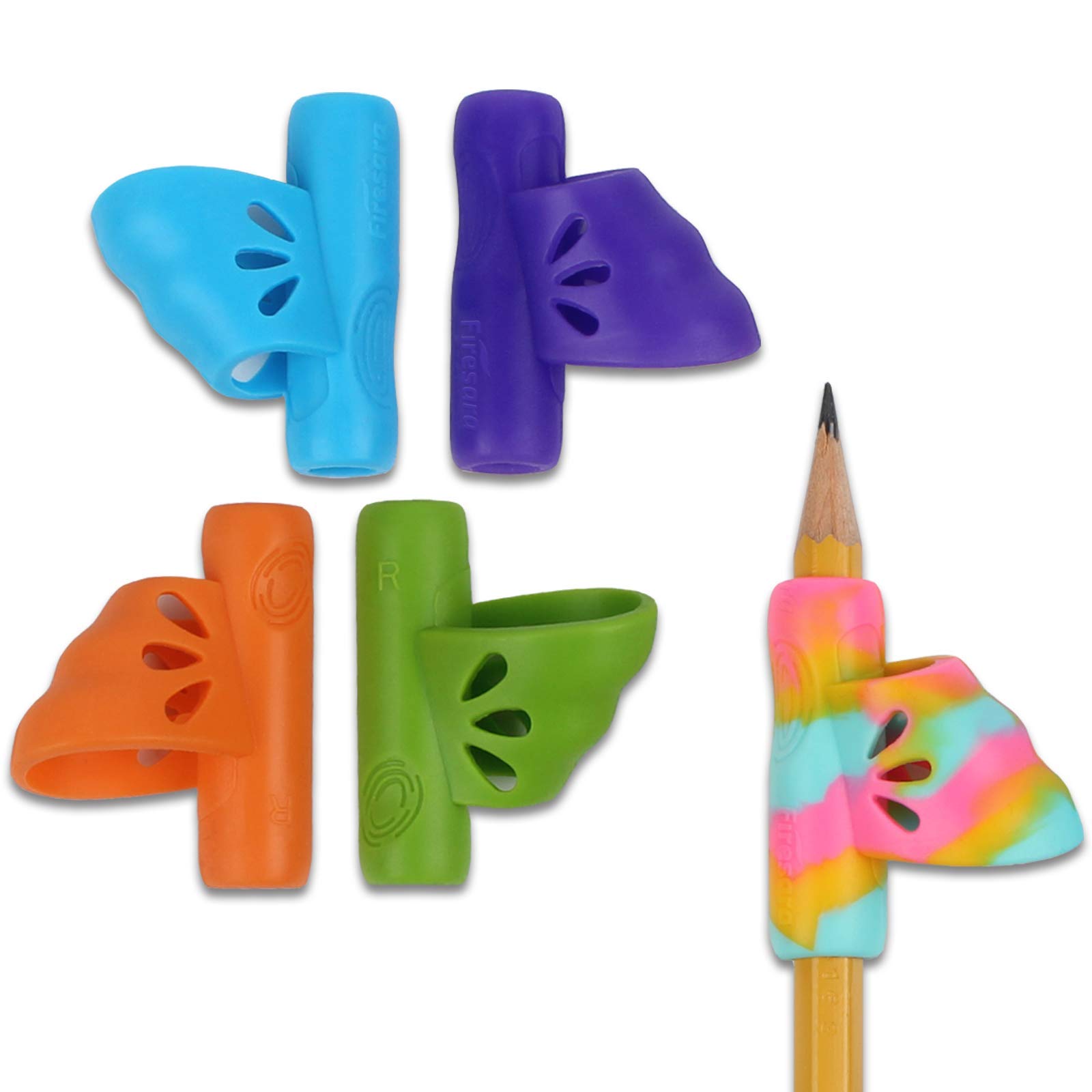 Buy Butterfly Pencil Grips, Firesara New Updated Original Ergonomic ...