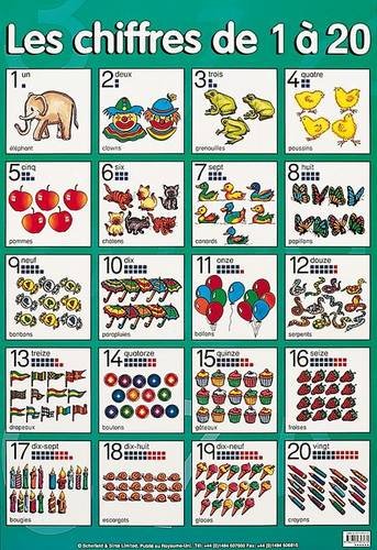 Les Chiffres De 1 a 20 (numbers 1 to 20) (French Edition): Logan ...