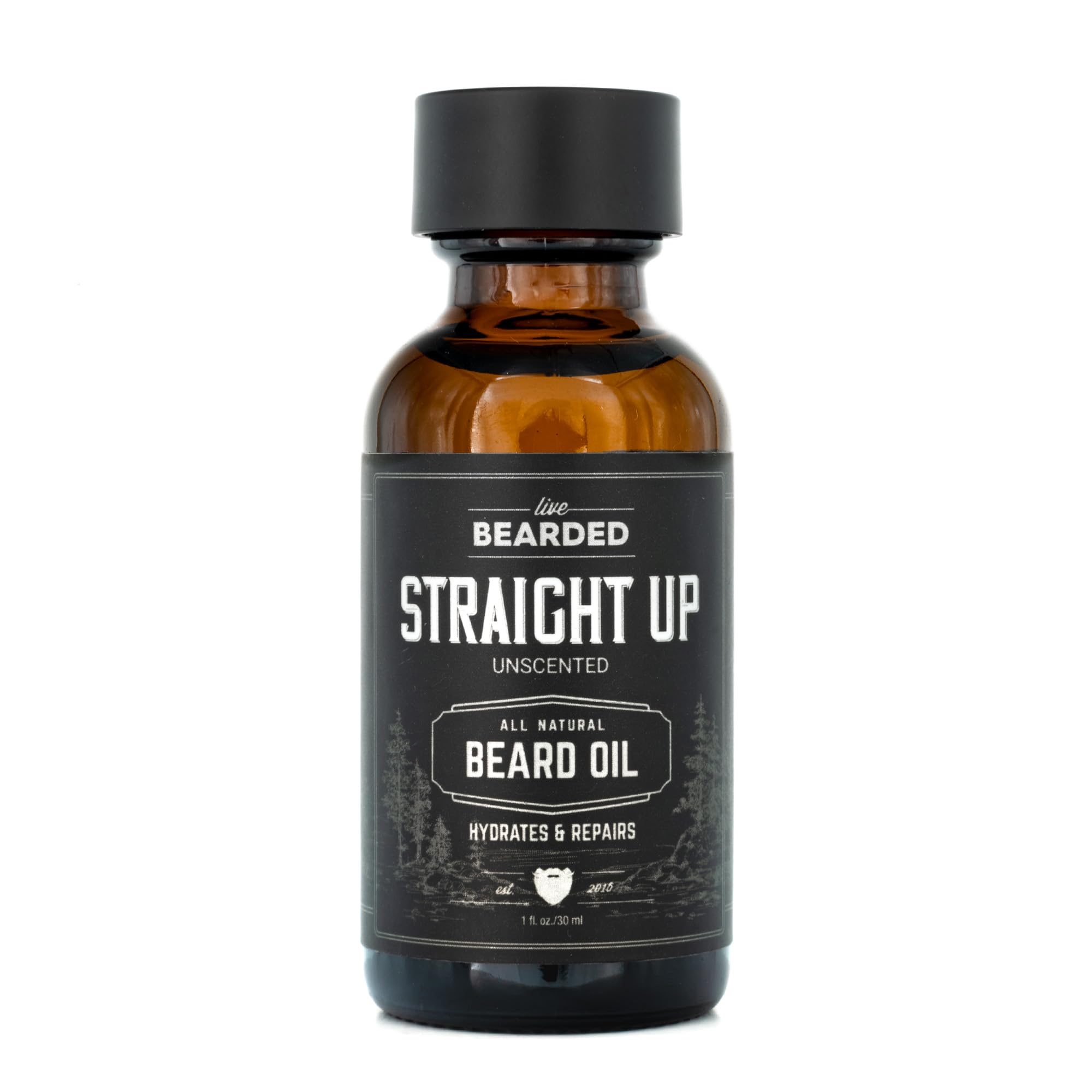 Amazon.com : Live Bearded Beard Oil, 1 fl oz - Premium All-Natural ...