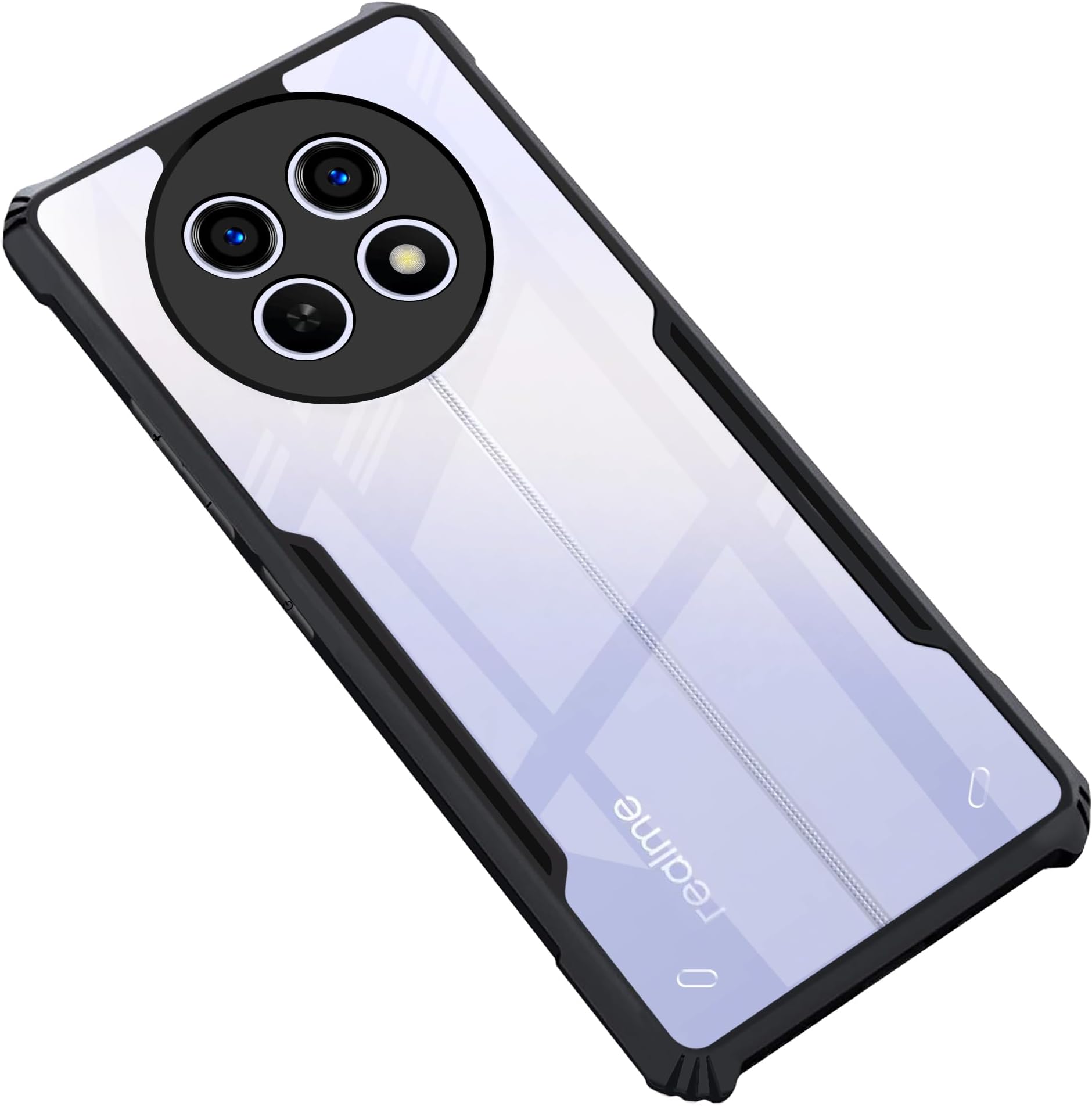 KC Back Cover for Realme 12 5G, Realme 12X 5G & Realme C65 5G - Curly ...