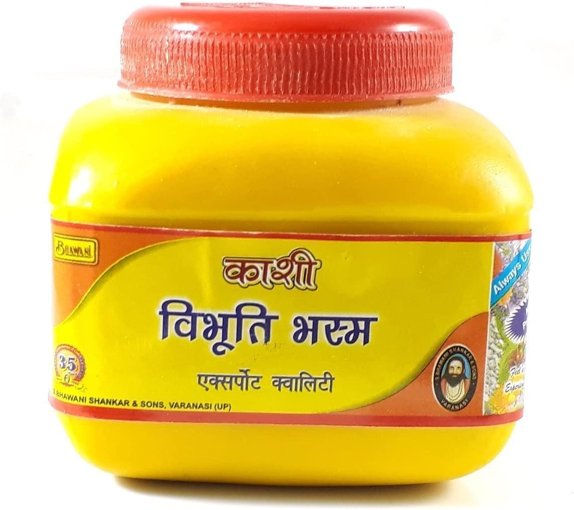 Amazon.com: Castel Royale Pack of 2, 200gm Scented Kashi Vibhuti Powder ...