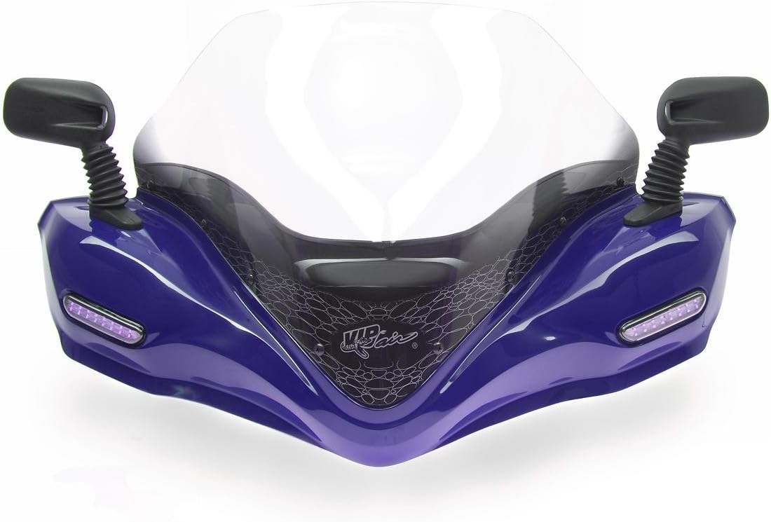 Amazon.com: VIP-AIR 3908 Yamaha Grizzly 550 Team Yamaha Blue windshield
