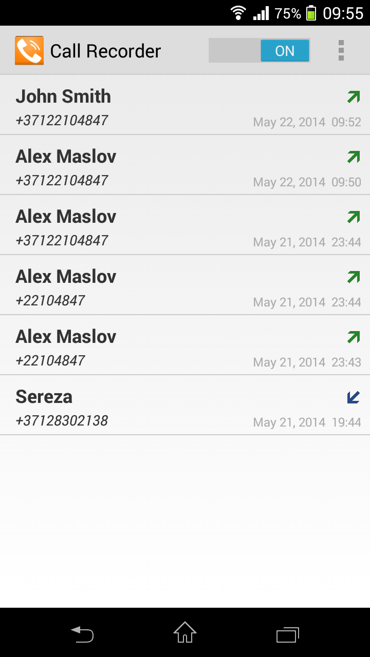 Record My Call - App on Amazon Appstore