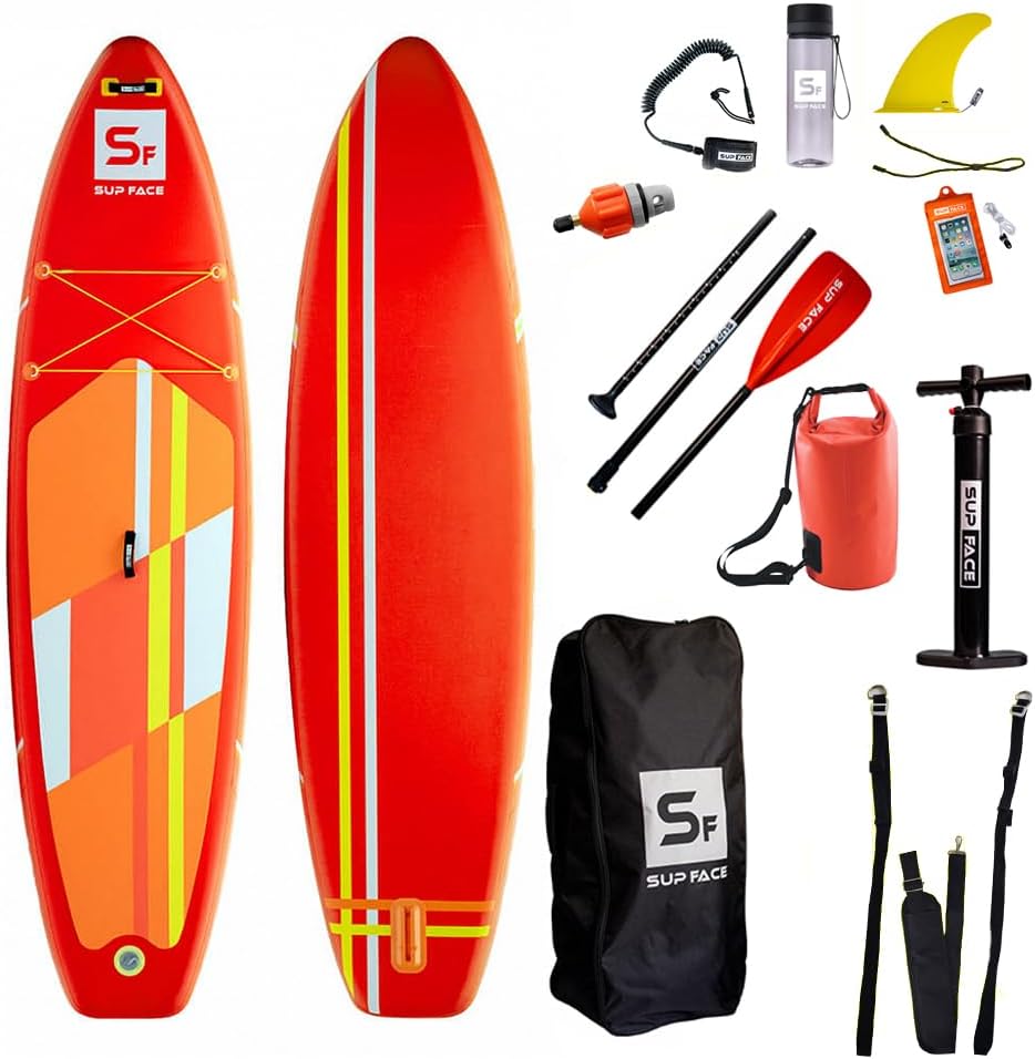 Paddle Board 10'8, Inflatable Stand Up Paddle Board, One-Stop Premium ...