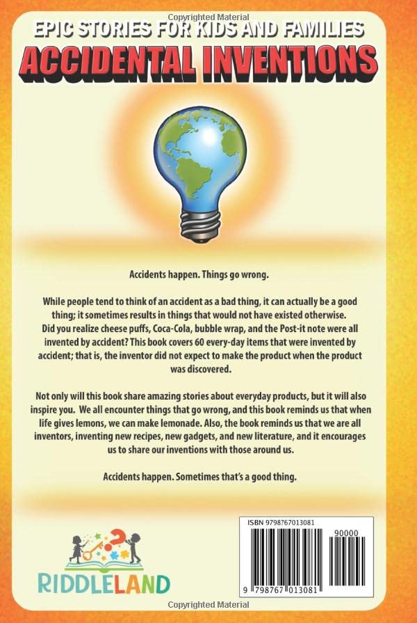 Snapklik.com : Epic Stories For Kids And Family - Accidental Inventions ...