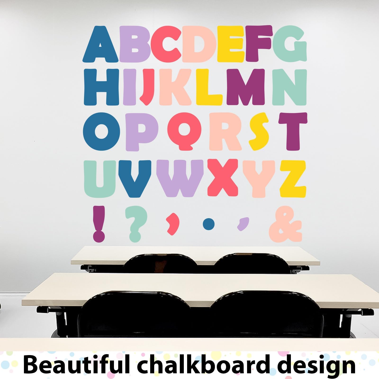 Snapklik.com : 150 PCS Large 7" Bulletin Board Letters Set, Warm Boho ...