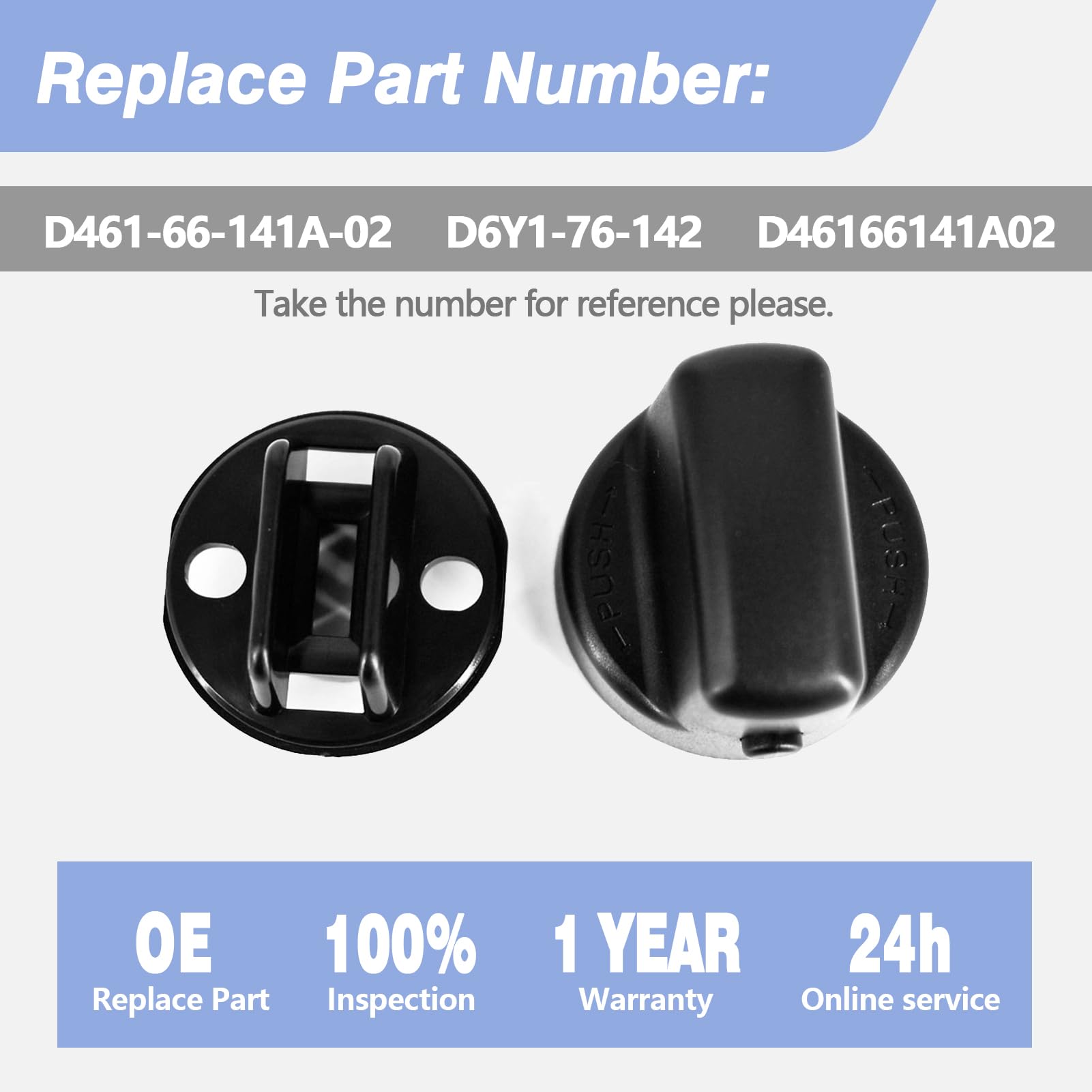D6Y1-76-142 Replacement Mazda Ignition Switch Button - Upgraded Start ...