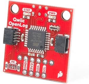 Amazon.com: SparkFun Qwiic OpenLog Open-Source datalogging Board Works Over I2C Supports microSD ...