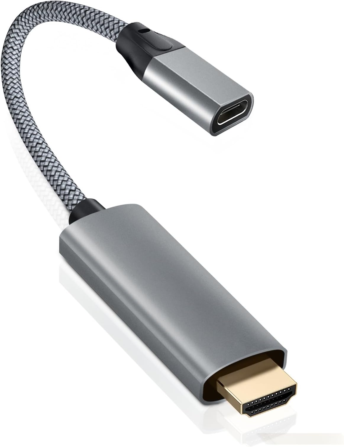 Amazon.com: USB C Female to HDMI Male Cable Adapter,Uni-Directional ...