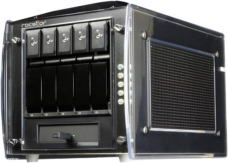 Amazon.com: Rocstor Rocsecure DE51 15TB Encryption DAS Array – Real ...