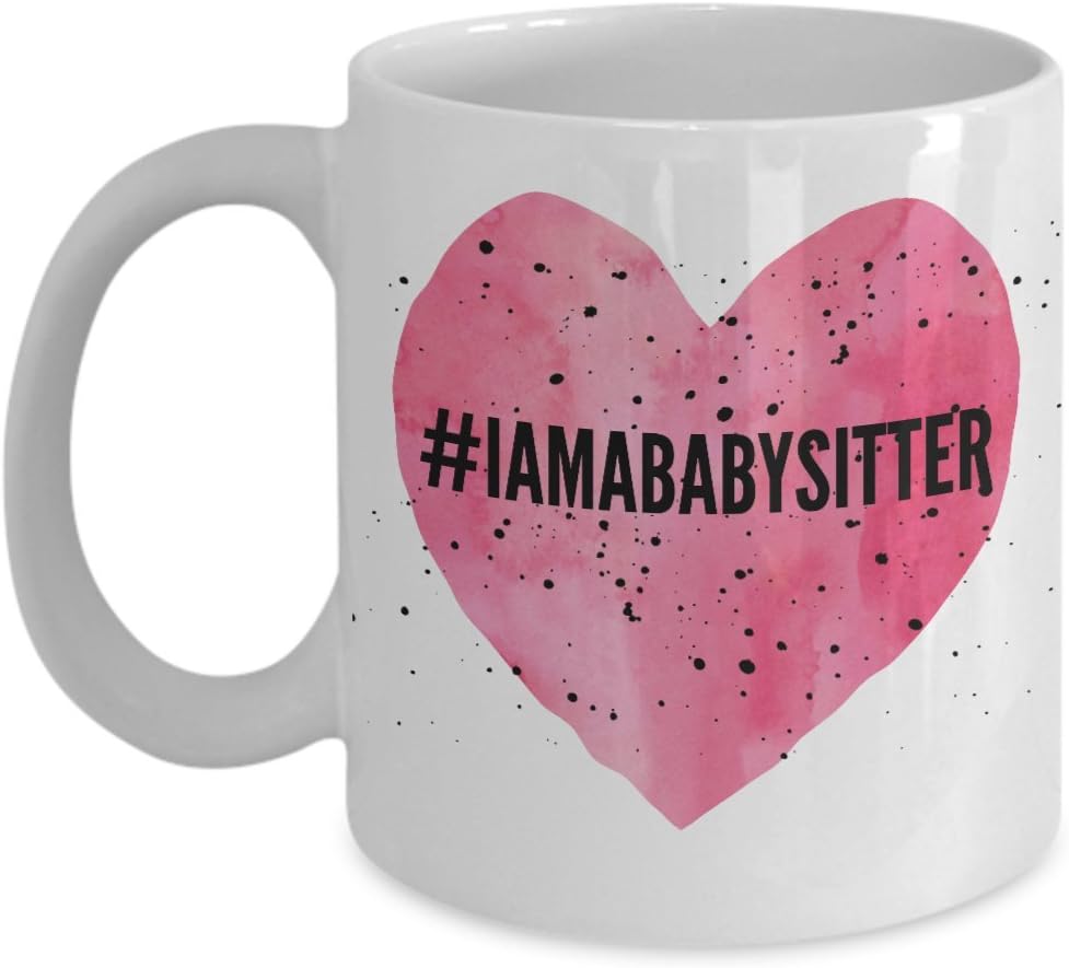 Amazon Babysitter Gifts IAMABABYSITTER Babysitter Mug amazon-babysitter-gifts-iamababysitter-babysitter-mug