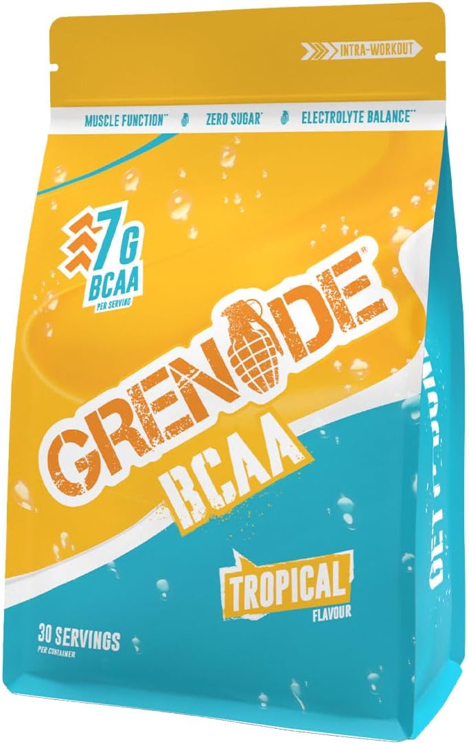 Grenade BCAA Intra Workout Powder Zero Sugar Drink Packed with Amino ...