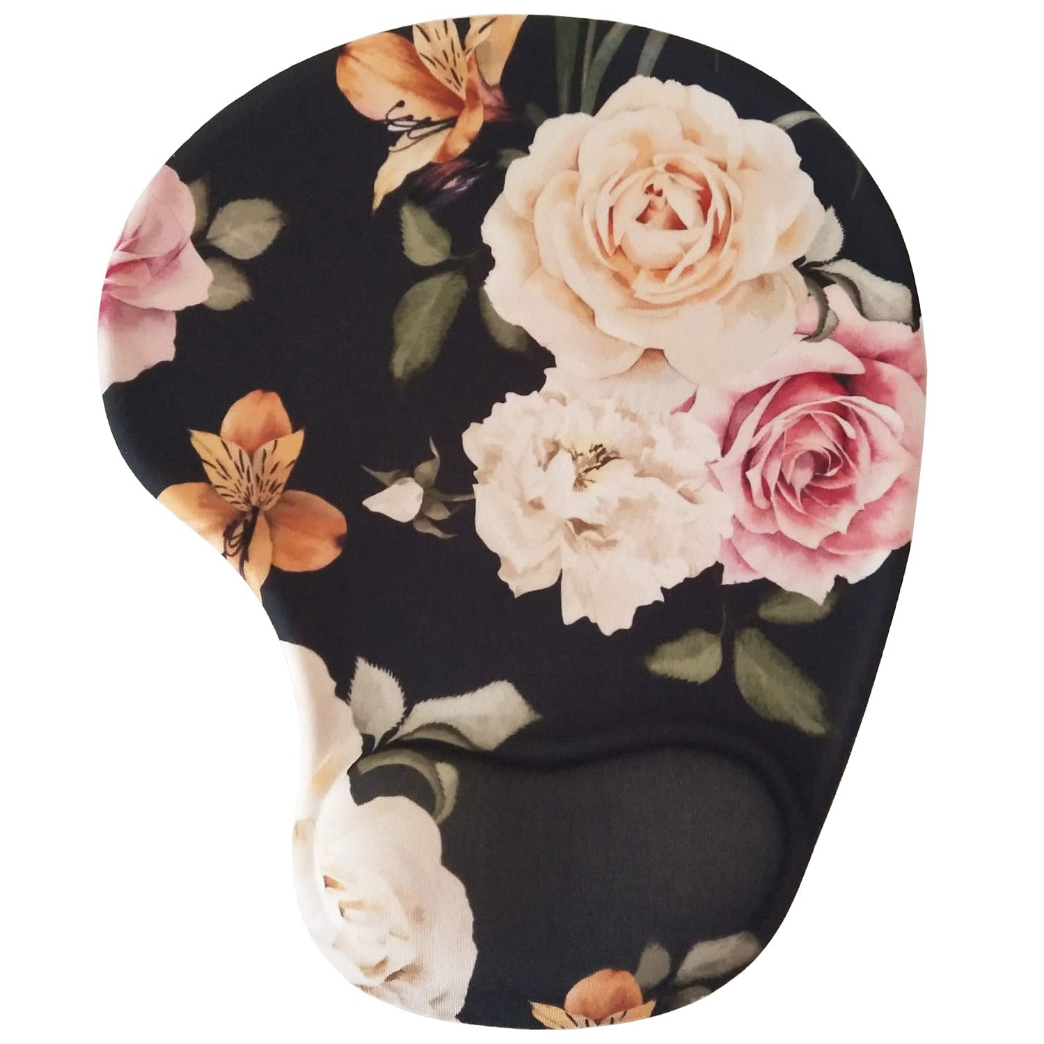 Amazon.com: Floral Aesthetic Portable Mouse Pad Computer Sublimation ...