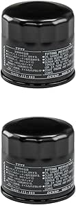 Amazon.com: Honda 2 Pack 15400-ZZ3-003 Oil Filter for GCV530 H4514H H4518H 15400-PFB-014 OEM ...