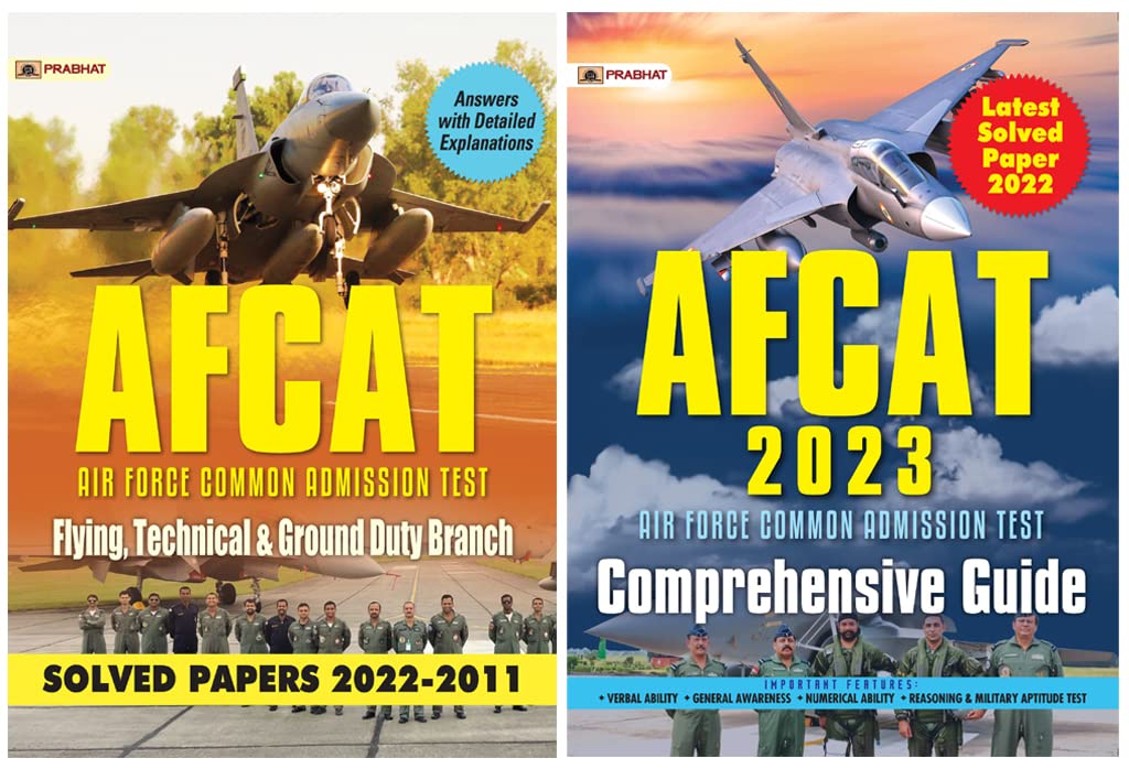 AFCAT 2023 Air Force Common Admission Test Comprehensive Guide + AFCAT ...