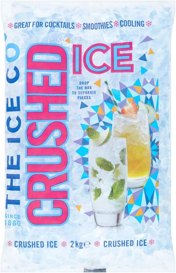The Ice Co Limited Crushed Ice, 2Kg (Frozen) : Amazon.co.uk: Grocery