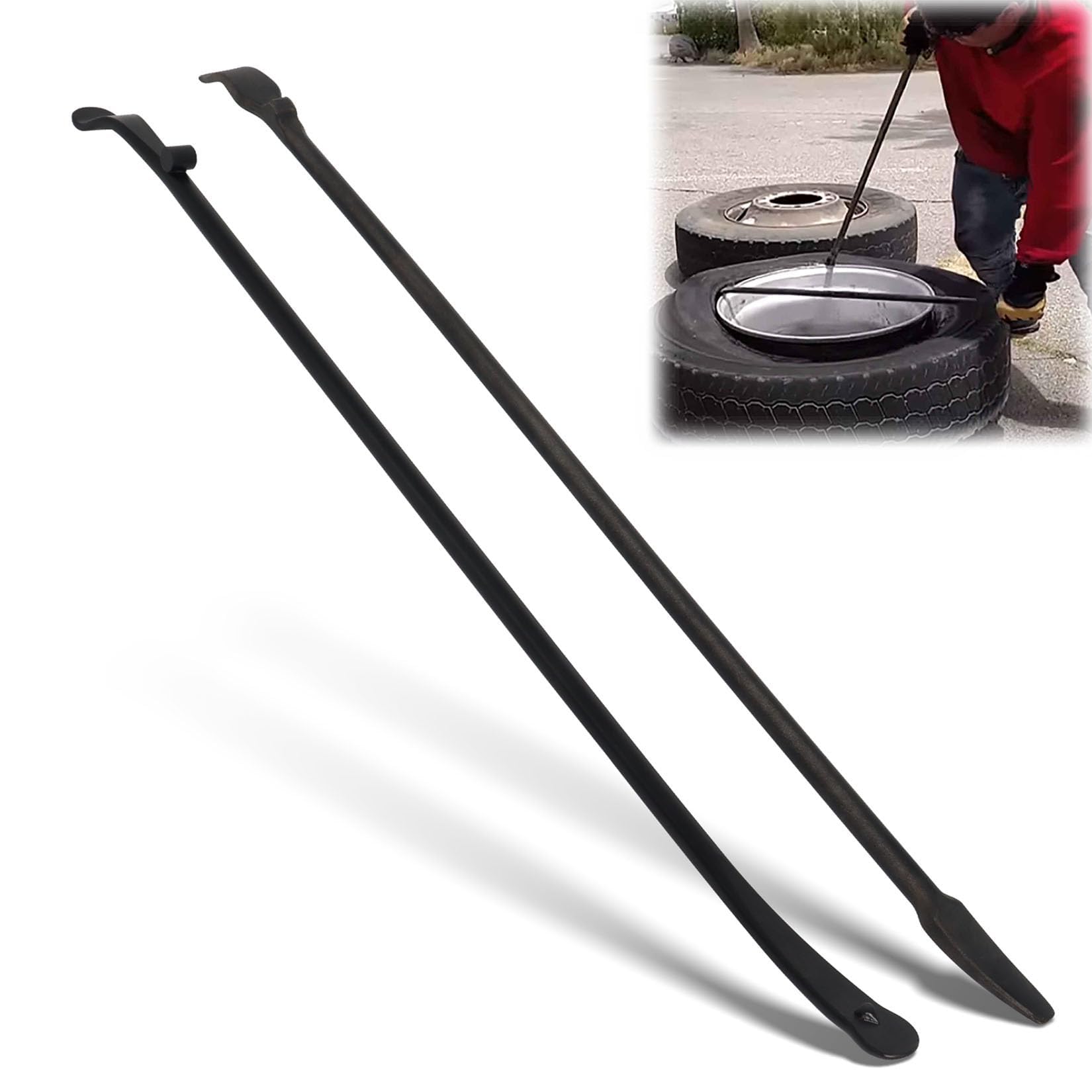 Tire Mount and Demount Iron, Tire Iron, 38 inch and 41 inch Tire ...