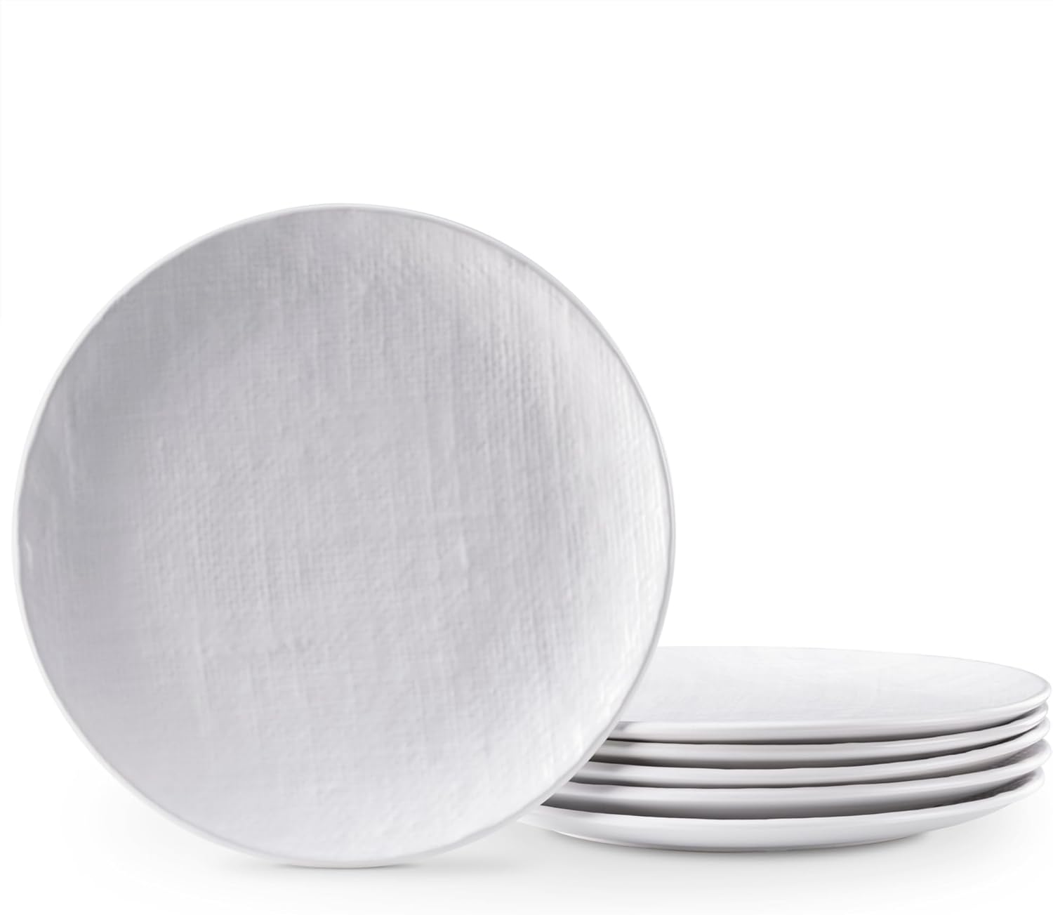 Navaris Servizio Piatti Piani da 6 Persone - Set 6 Piani Colorati Moderni Design - Piatto Piano ...