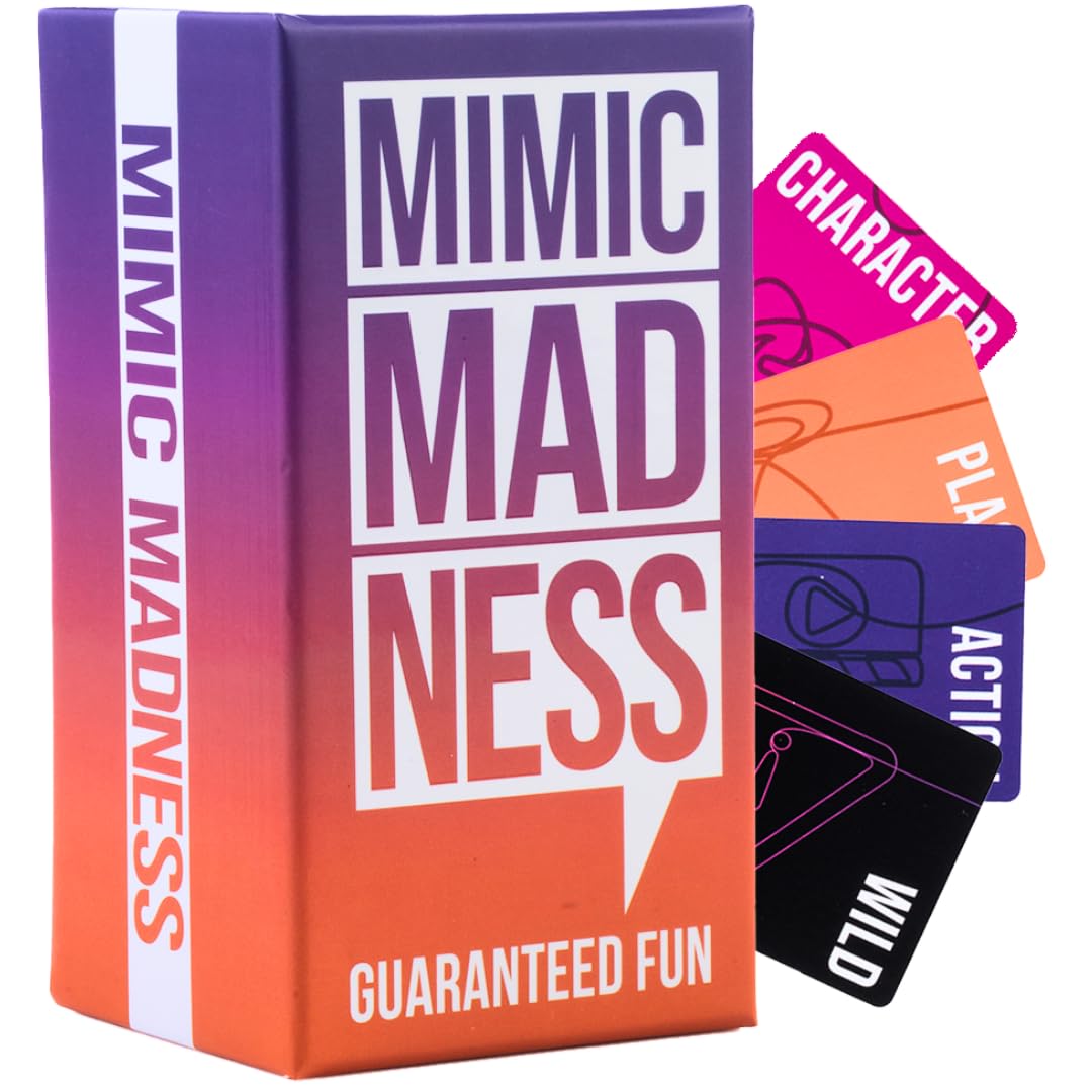 Mimic Madness by Why Don't We - Fun Charades Games for adults - Party ...