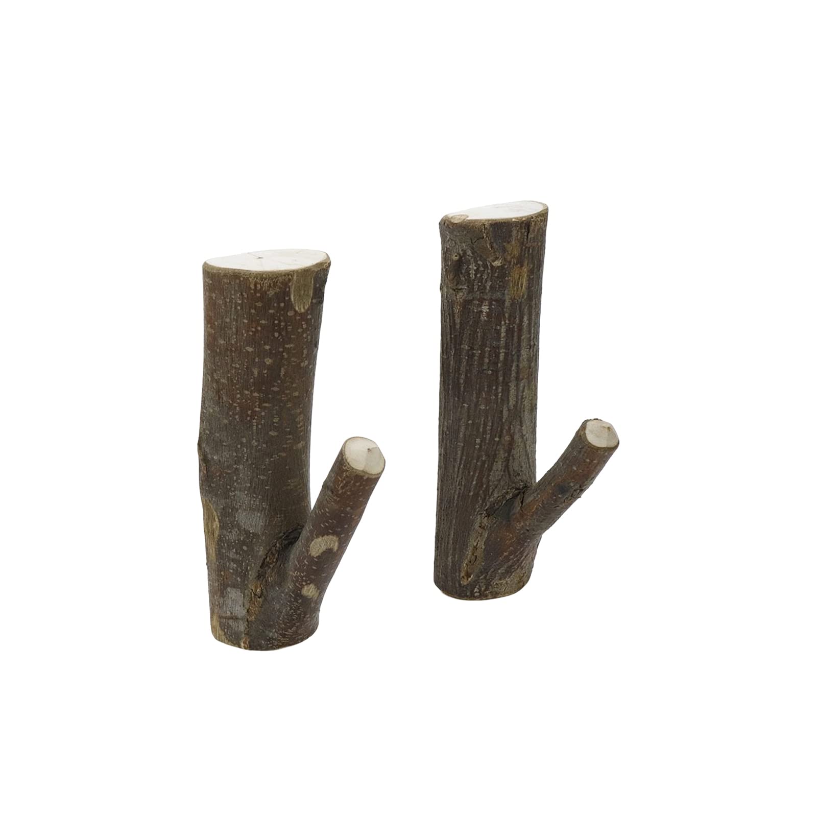 Amazon.com: Tsnamay 2Pcs Real Wood Tree Branch Wall Hook,Farmhouse ...