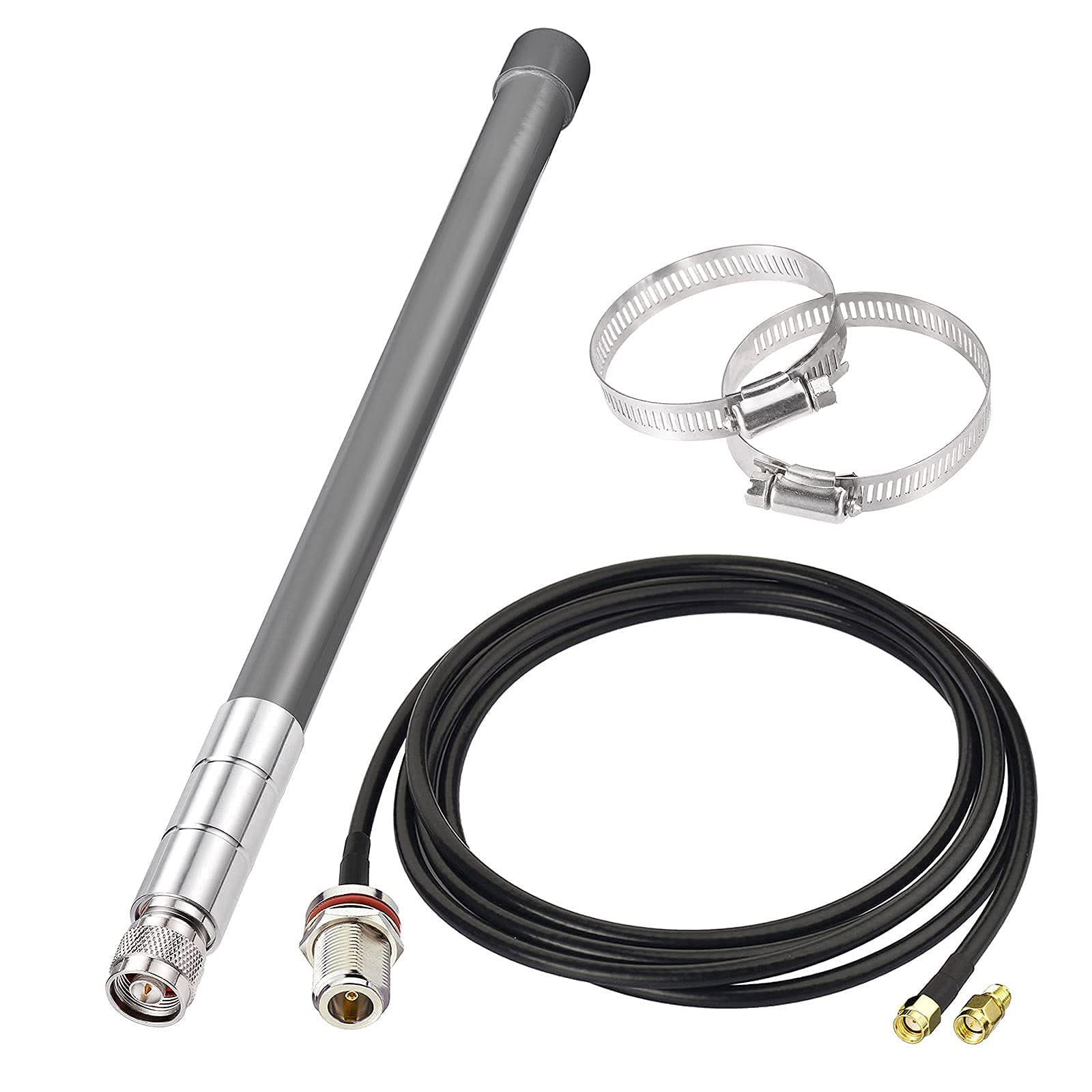 Bingfu Lora Antenna 868mhz 3dBi Fiberglass Lorawan Antenna with 3Meter ...