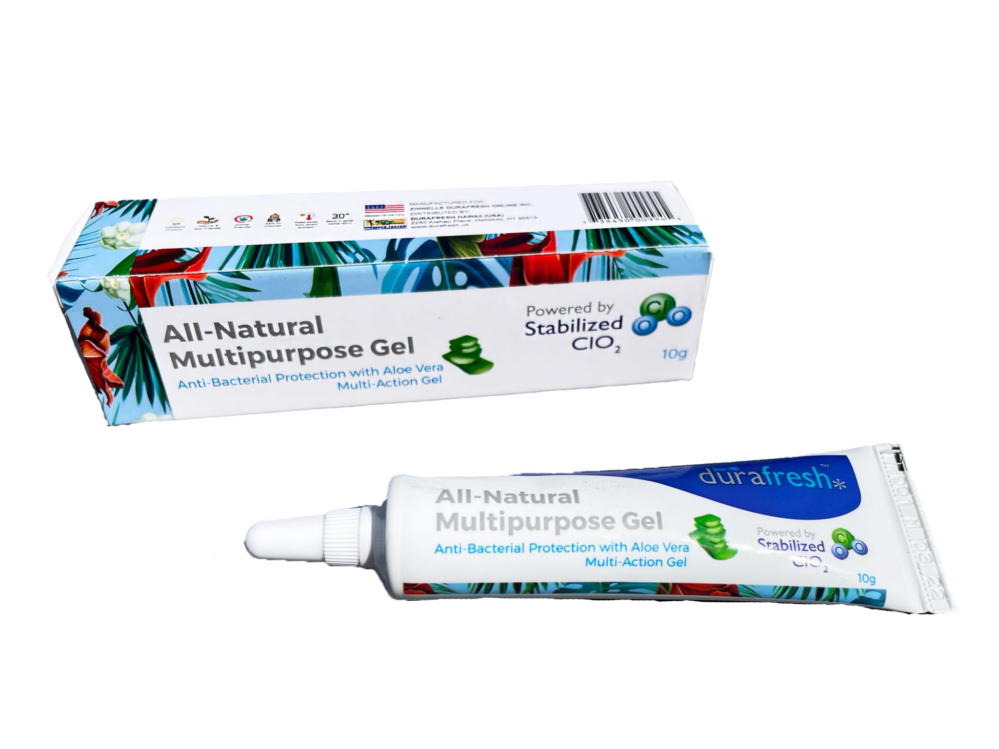 DuraFresh Gel Multiuso Antibacteriano com Aloe Vera 9 g de Proteção ...
