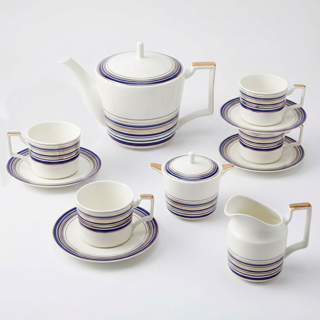 Amazon.com | Vintage Tea Sets for Adults, Porcelain Complete Tea Sets ...