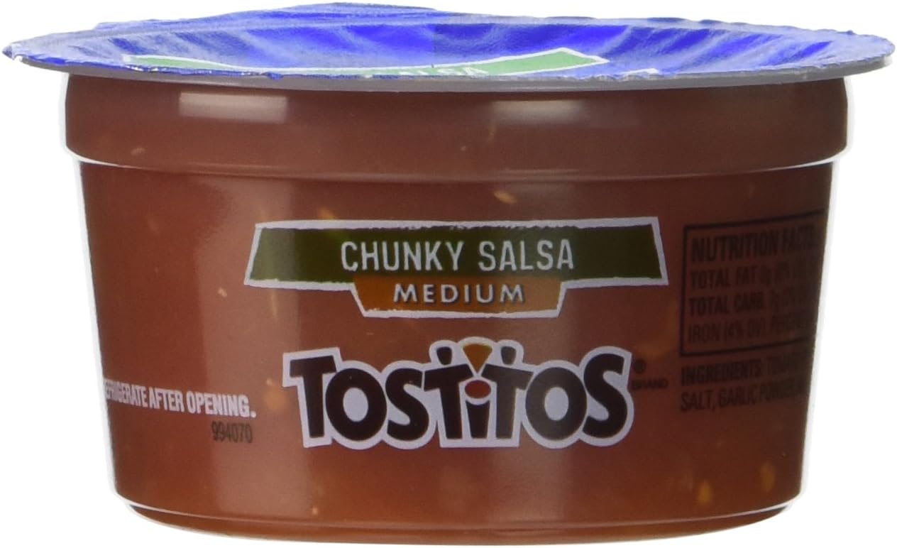 Amazon.com: Tostitos Medium Salsa to Go Cup (3.8 Oz; 30 Pack)