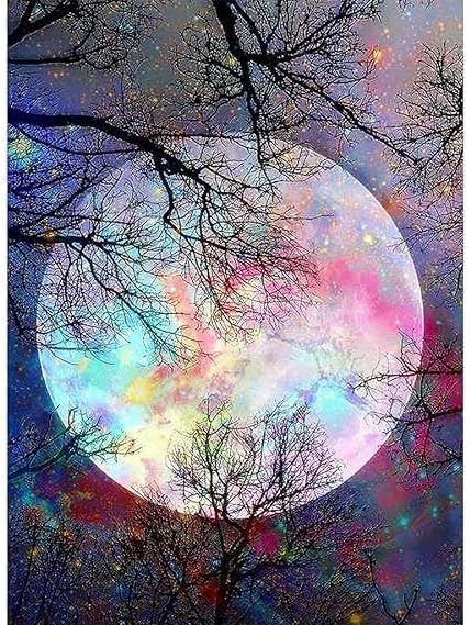 BLATUS 5D Diamond Painting Kit DIY Full Drill Diamond Painting Colorful ...