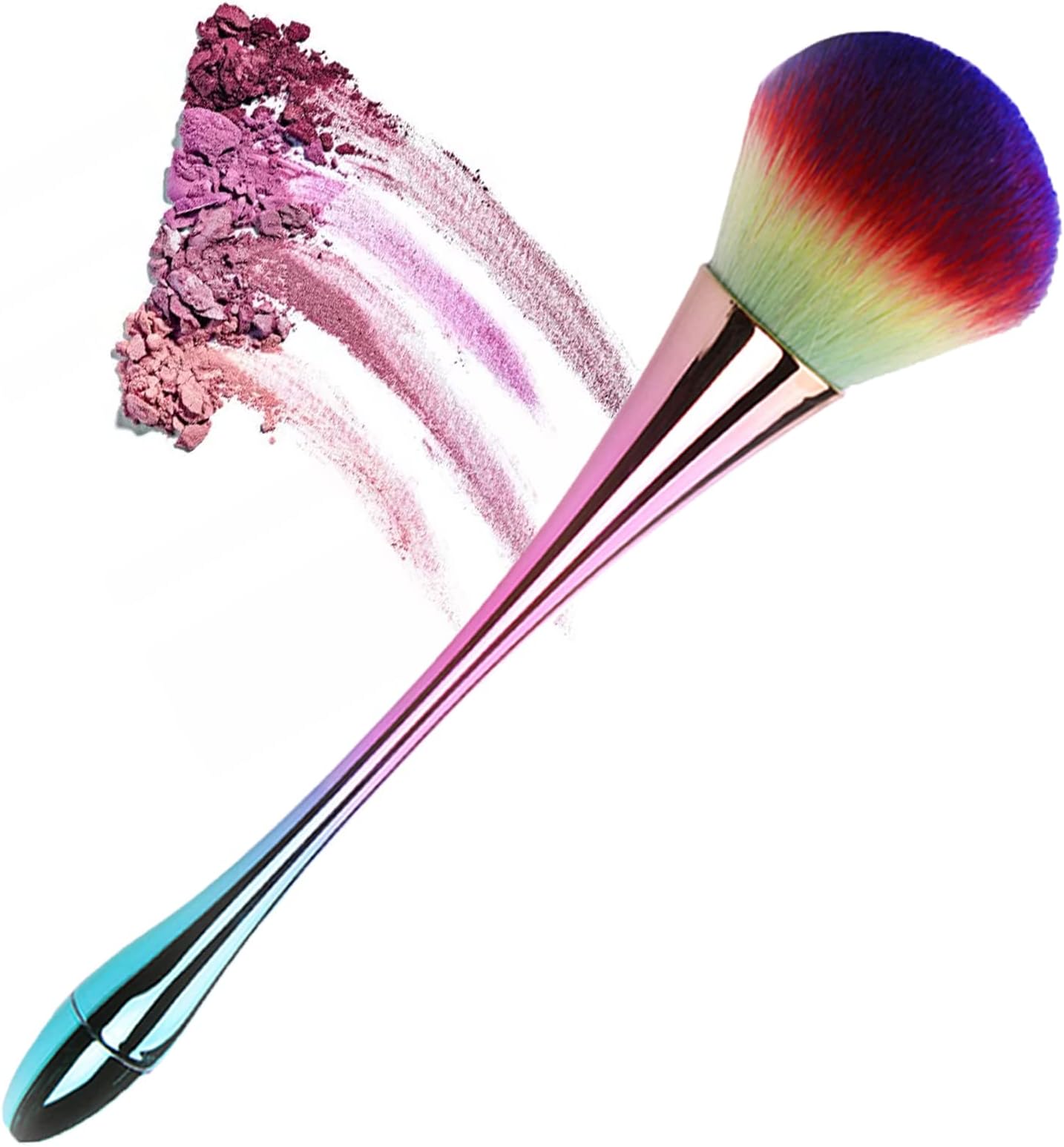 Amazon.com: 3 Pieces Large Powder Mineral Brushes Nail Design Dust ...