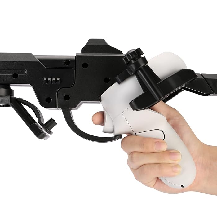 Buy VR Rifle Gunstock for Oculus Quest 2 and Quest 1 Gaming Accessories ...
