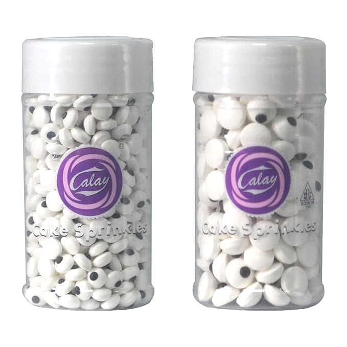 Amazon.com: Candy Eyes for Decorating 7mm 1cm Edible Eyes for Cupcakes ...