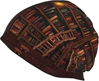 Amazon.com: Books Beanie Hat Funny Beanie Cap Library Knit Beanies ...