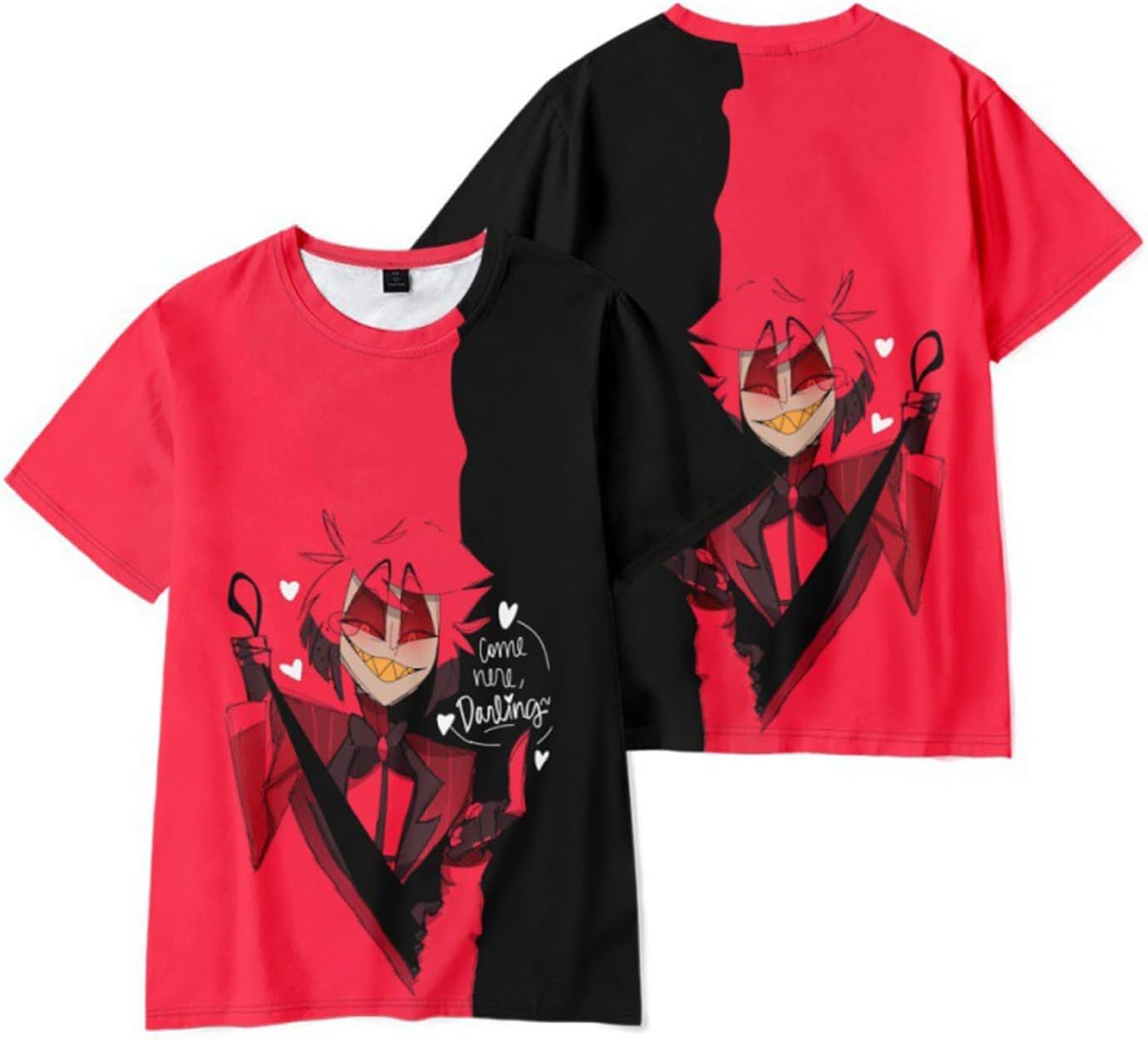 Cheayog Alastor - Disfraz de cosplay para adultos, estampado 3D, camisa ...