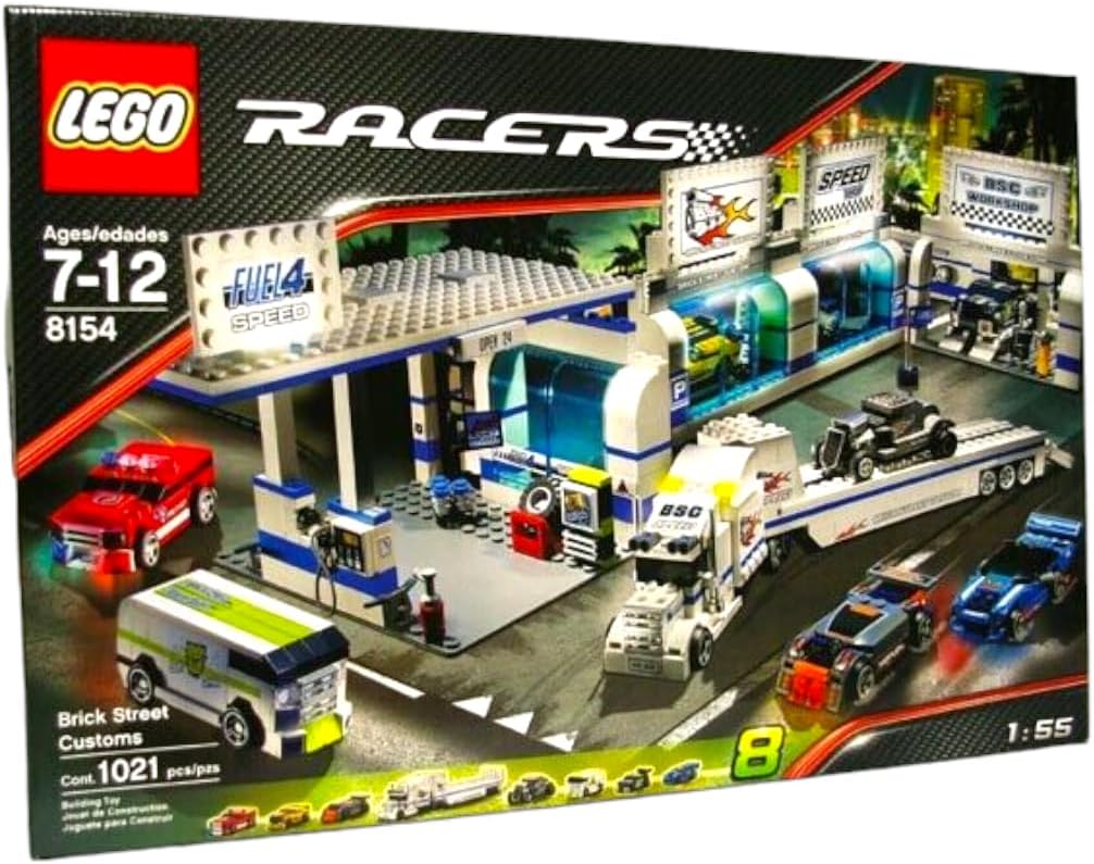 LEGO Racers 8154 - Brick Street Customs: Amazon.de: Spielzeug