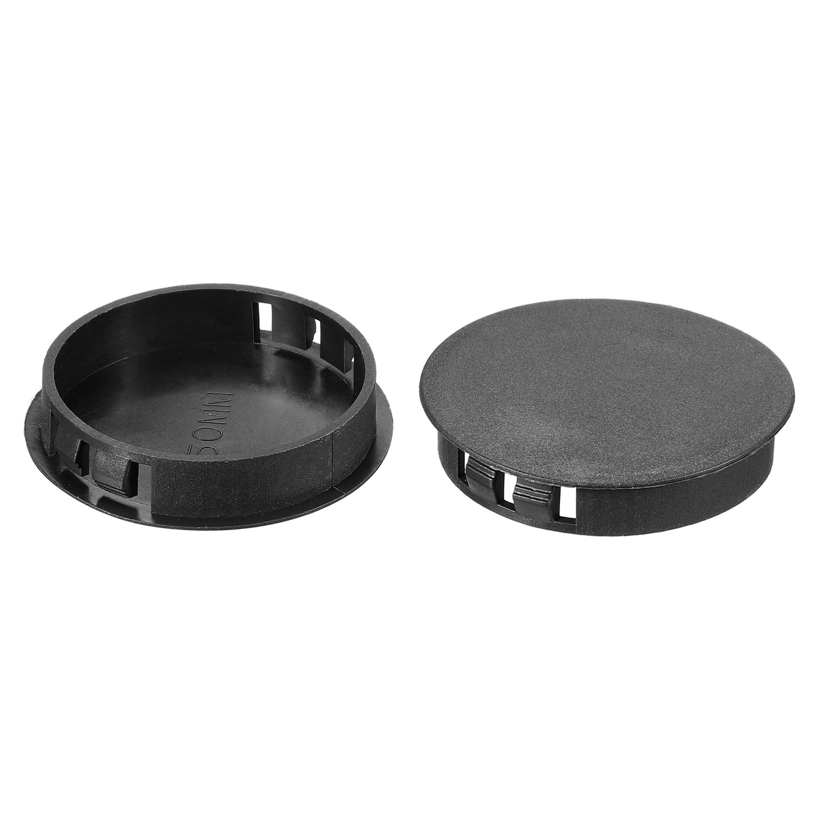 PATIKIL 2″/50mm Plastic Hole Plugs, 20Pcs Flush Type Round Hole Plugs ...