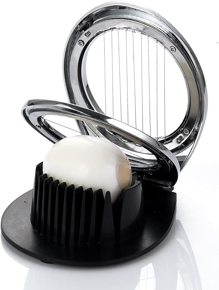 Amazon.com: LOVUMMOR Egg Slicer for Hard Boiled Eggs, Egg Cutter Strawberry Slicer Heavy Duty ...