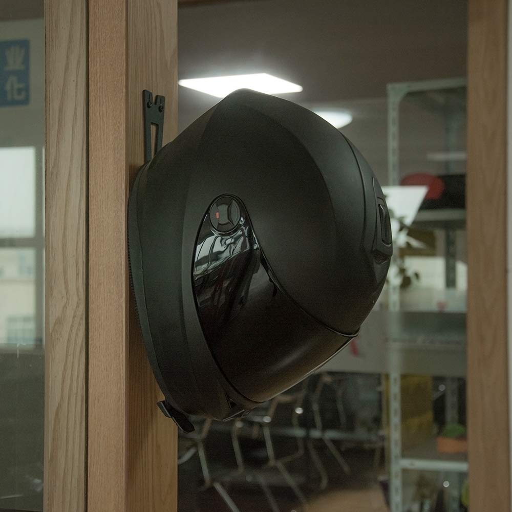 Snapklik.com : Motorcycle Wall Mounted Helmet Rack Helmet Storage ...
